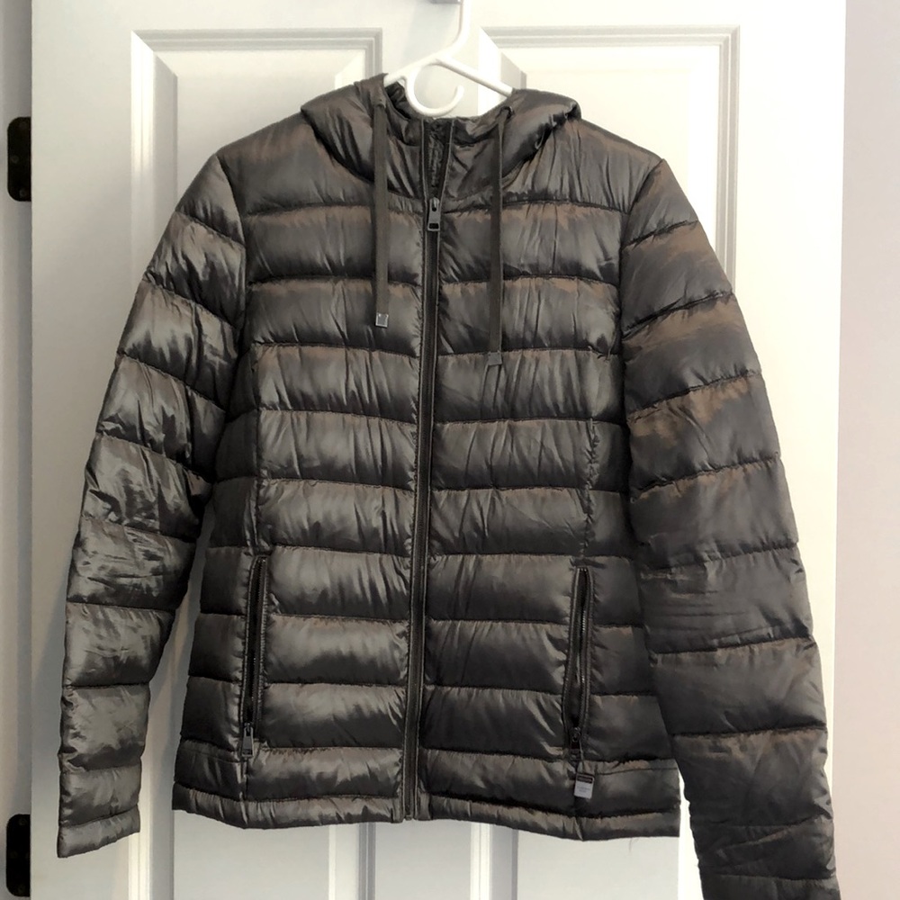 Andrew Marc Down/Feather Puffer Jacket - Gem